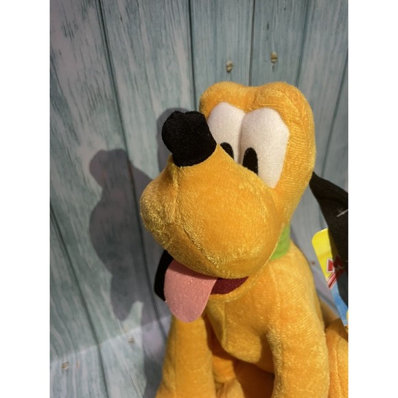 Disney | Toys | Disney Junior Pluto Dog 1 Stuffed Animal Plush Toy New ...
